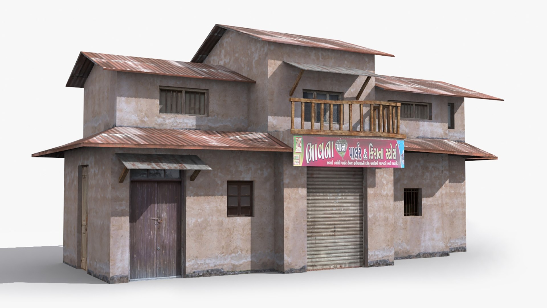 3D Slum Shanty Hut - TurboSquid 1666344