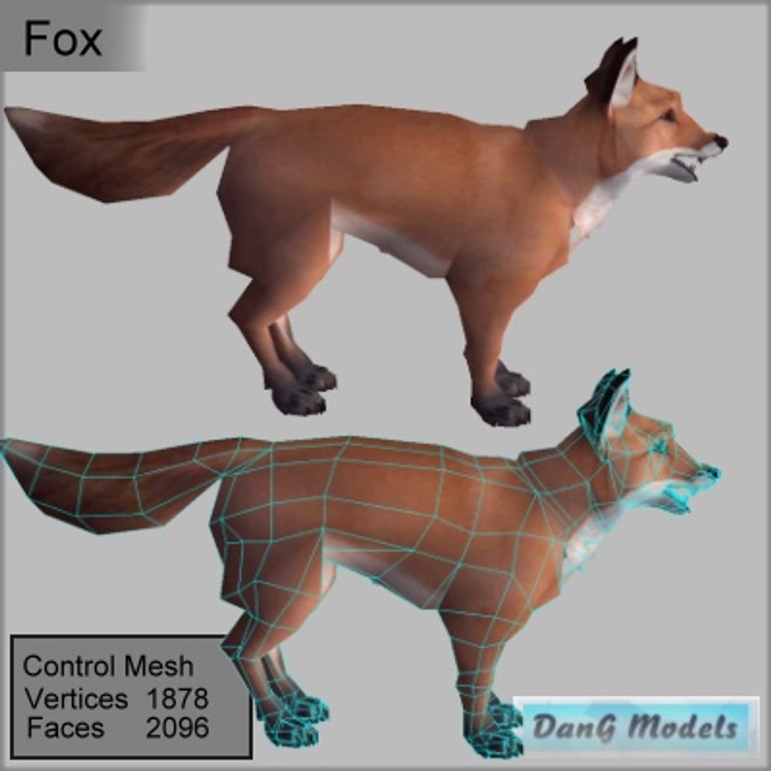 3d Max Fox