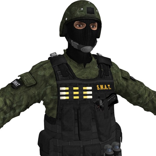 swat 4 3d model