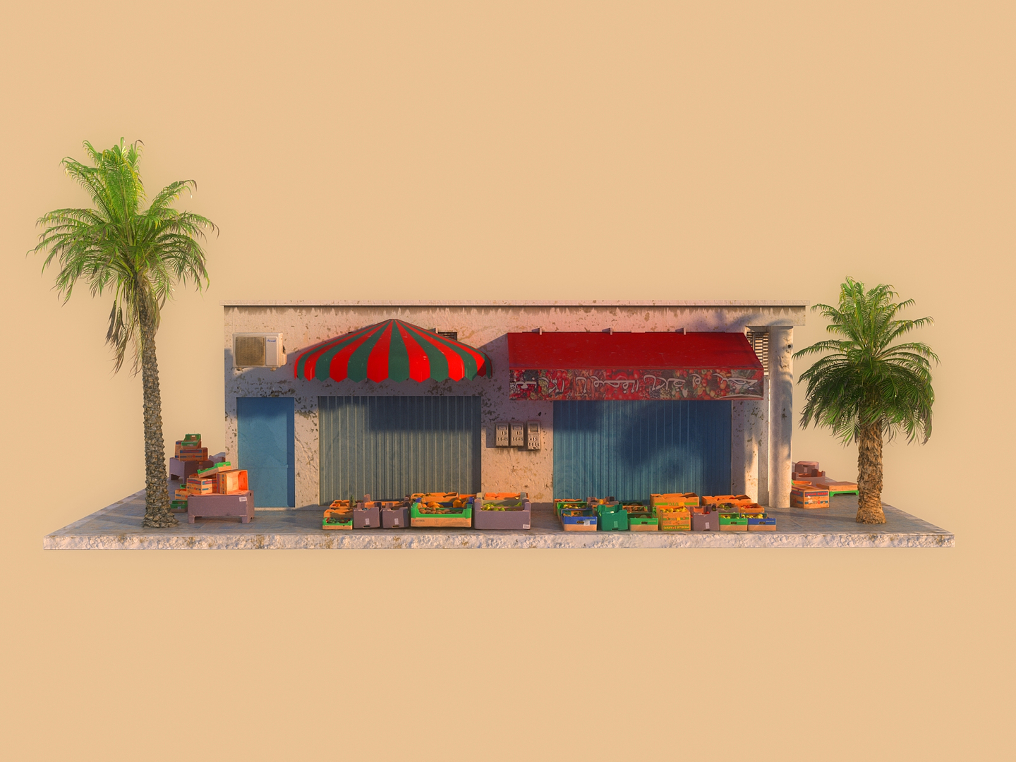 3D model arab city pack 9 - TurboSquid 1444505