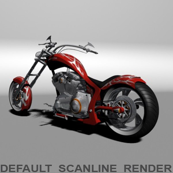 3d custom chopper