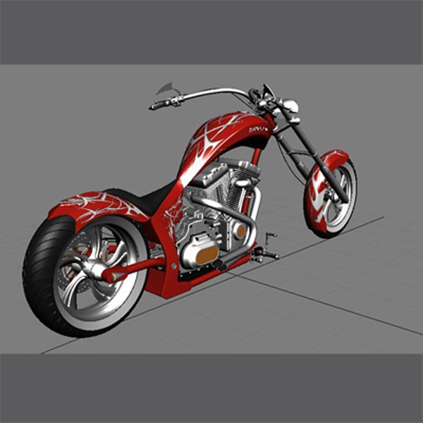 3d custom chopper