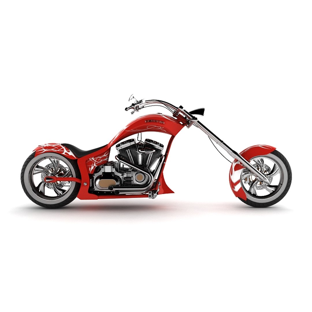 3d Custom Chopper