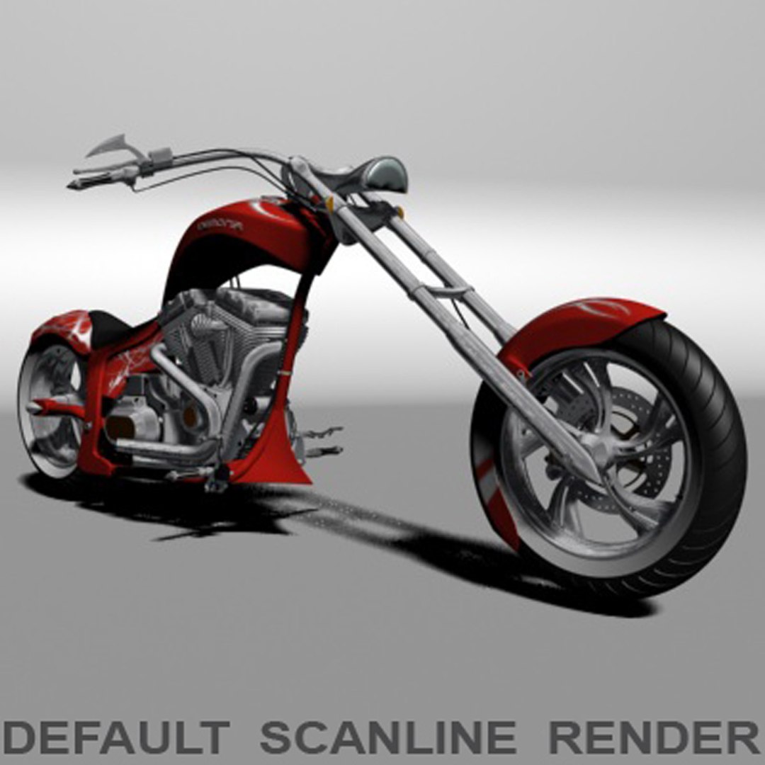 3d Custom Chopper
