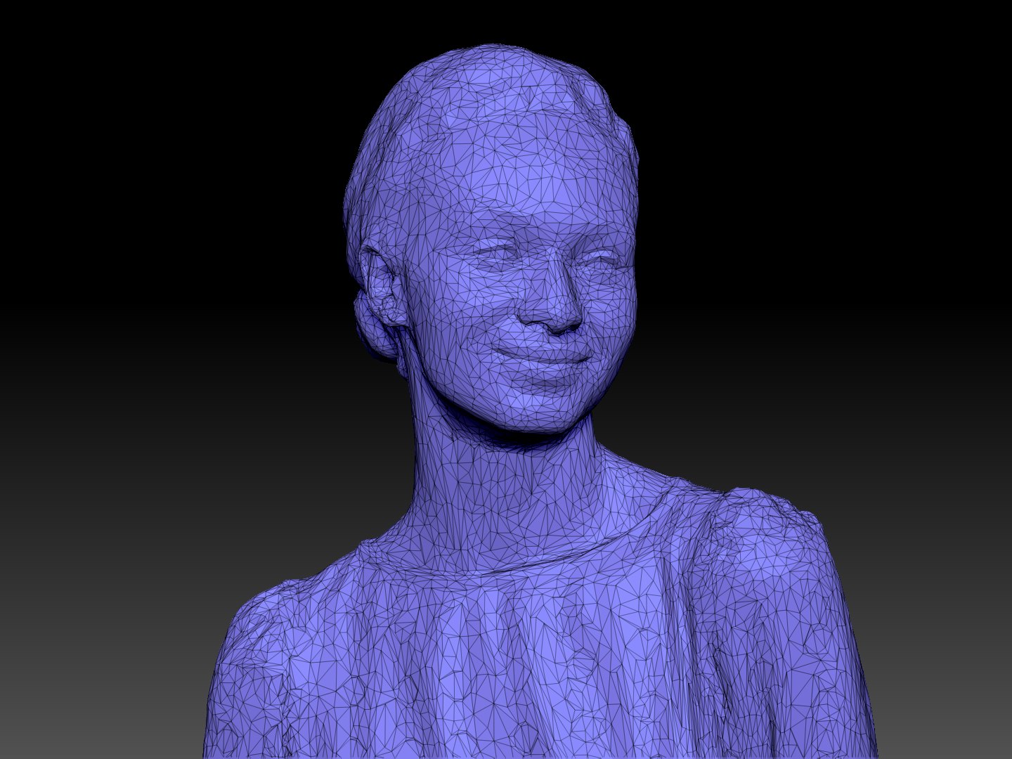 Young Woman Dressed Character Clothes 3D Model - TurboSquid 1588034