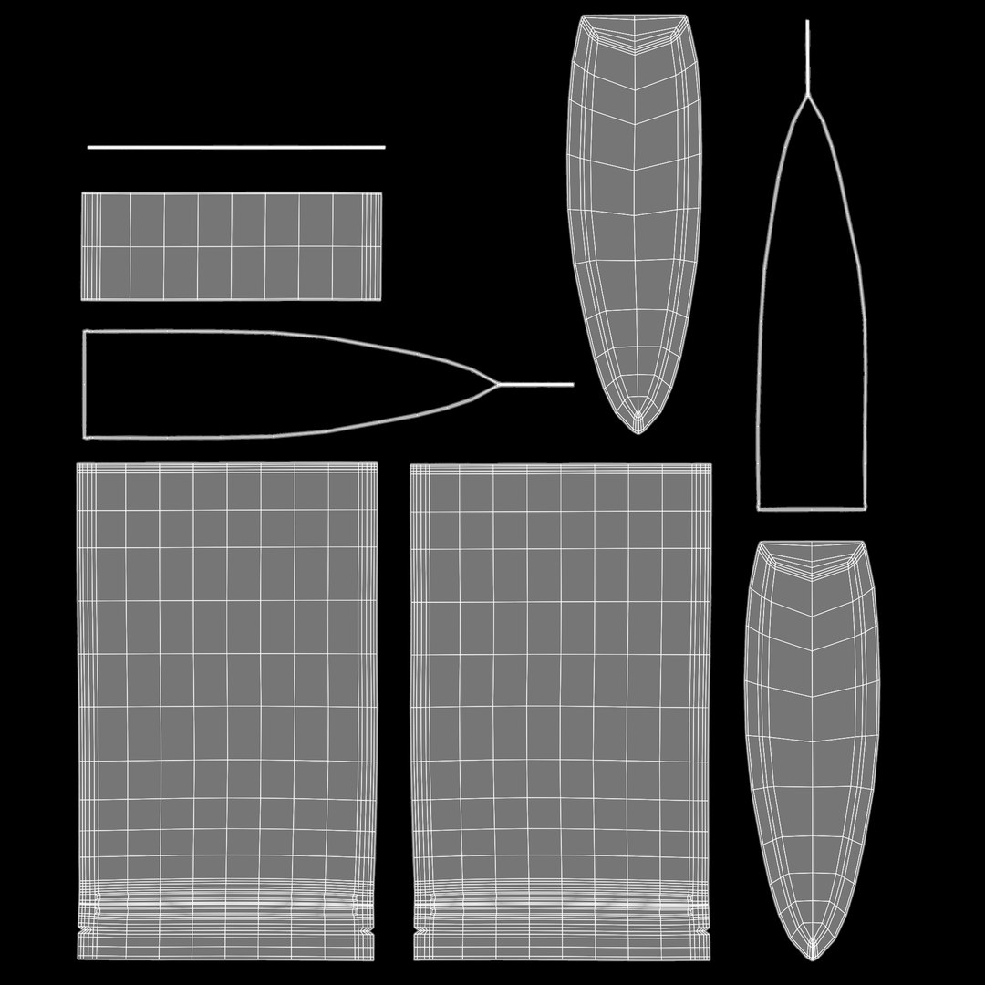 3D Pile of Containers Food and Drink model - TurboSquid 2081438