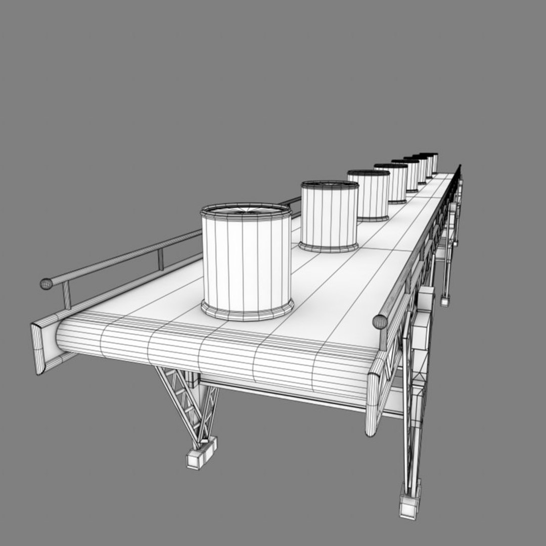 Conveyor Belt 3d Model