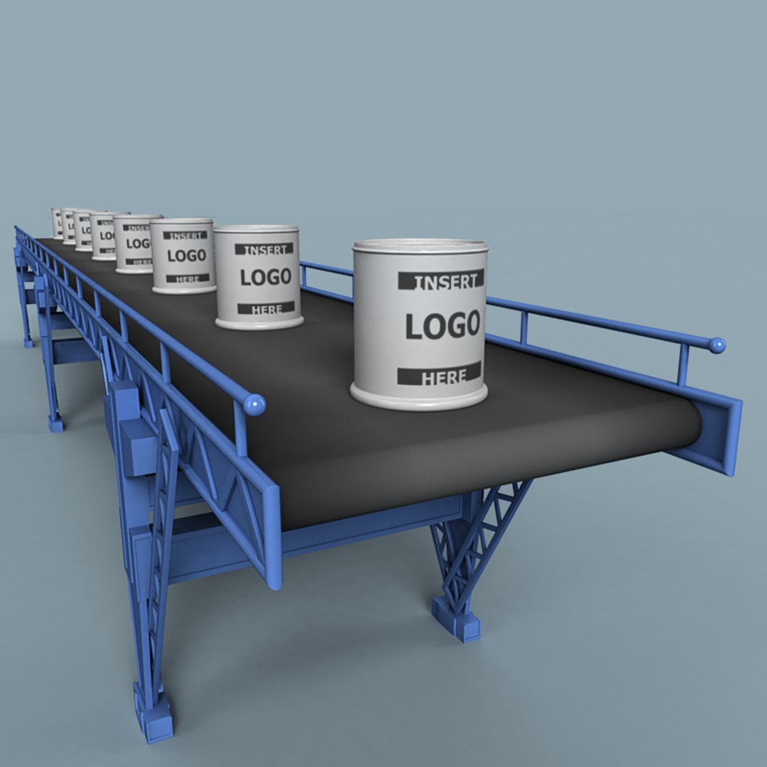 Conveyor Belt 3d Model
