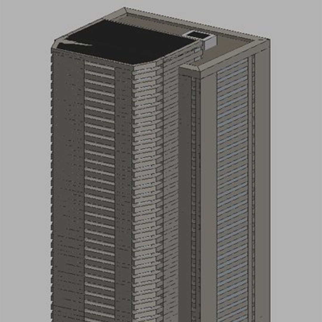 3d Model 68 Small Buildings