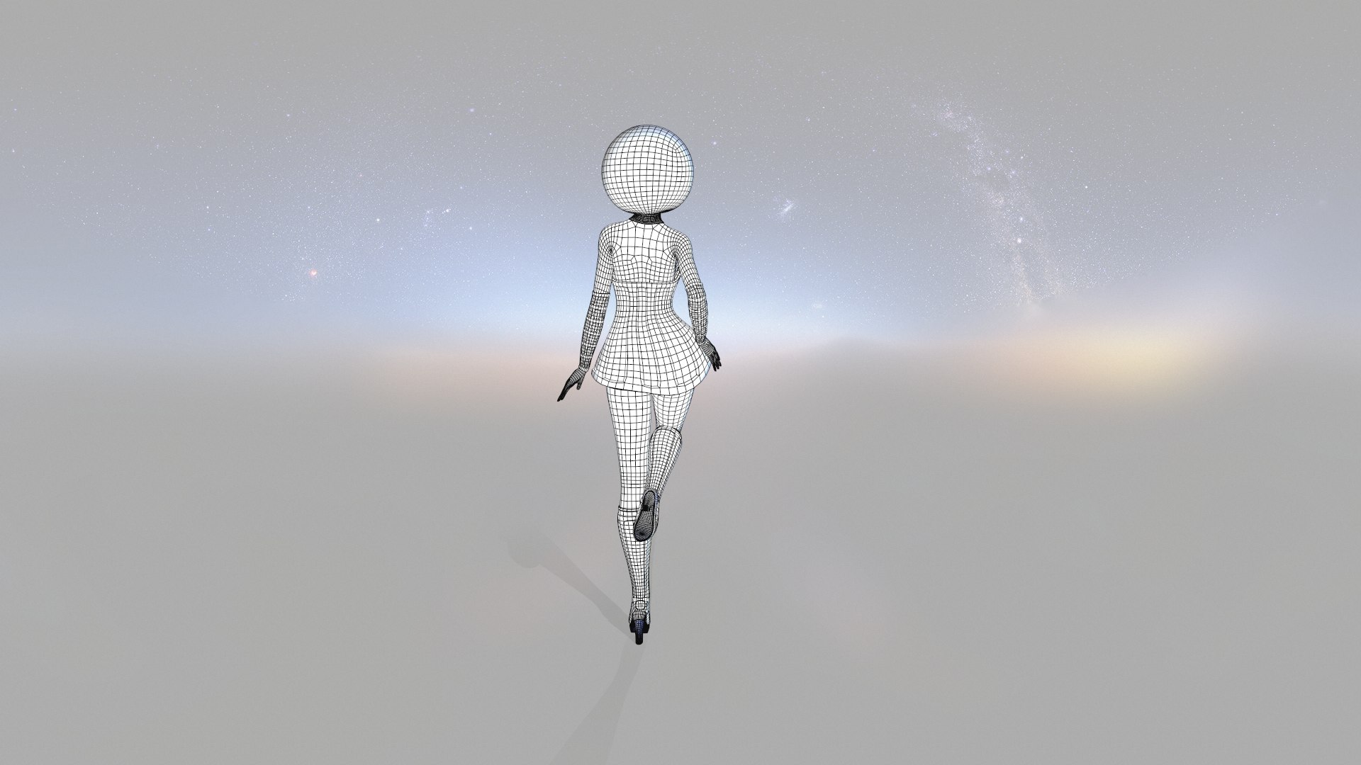 Cosmo Lady 3D - TurboSquid 1941142