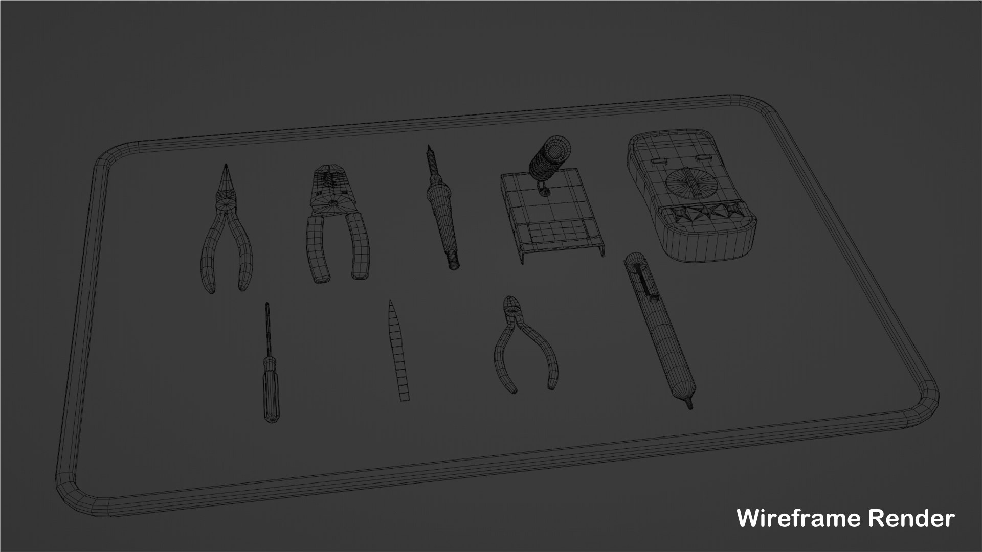 Game Ready Soldering Tools Pack 3D Model - TurboSquid 1841999
