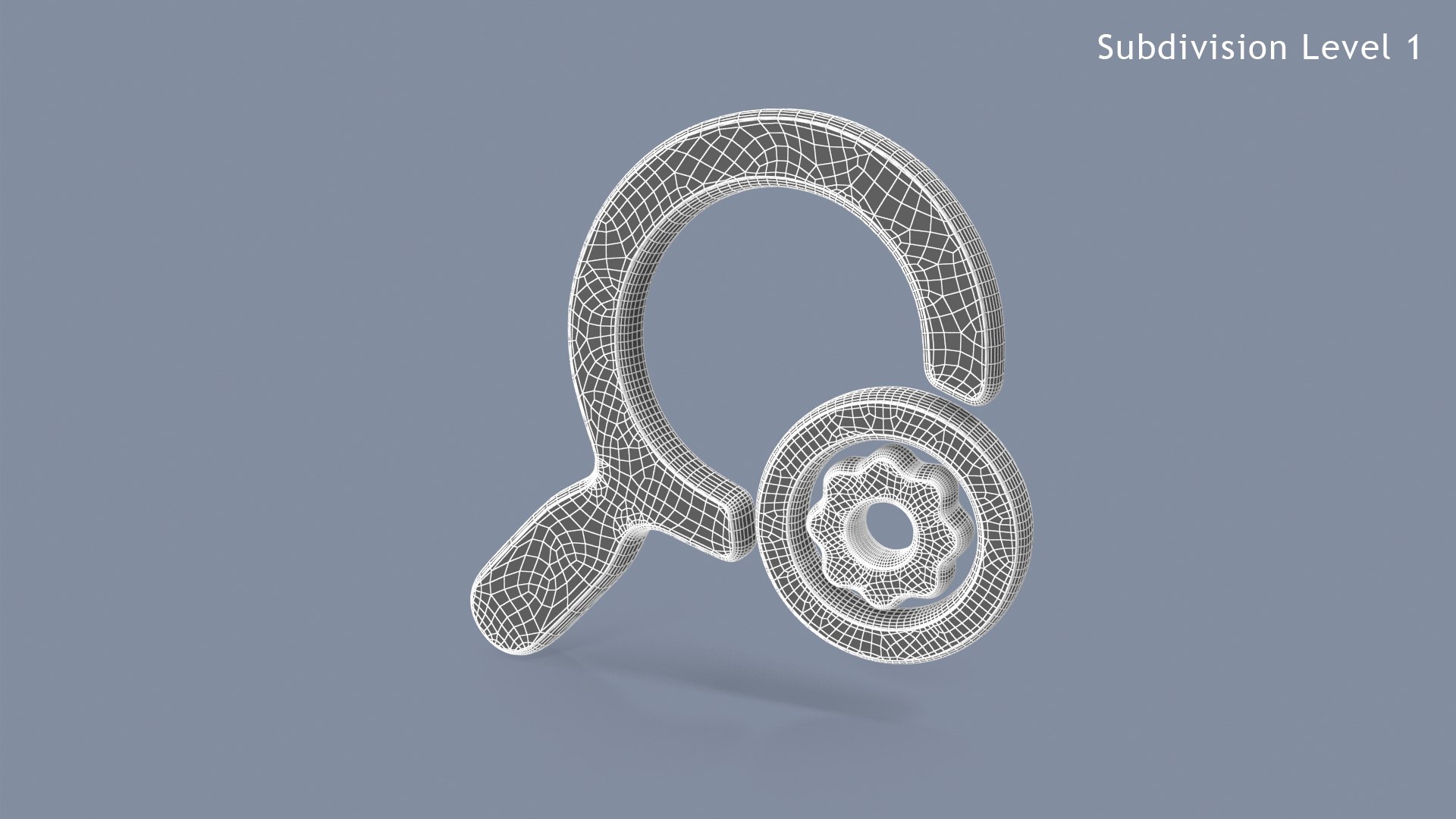 Advanced Search symbol 3D model - TurboSquid 2065646