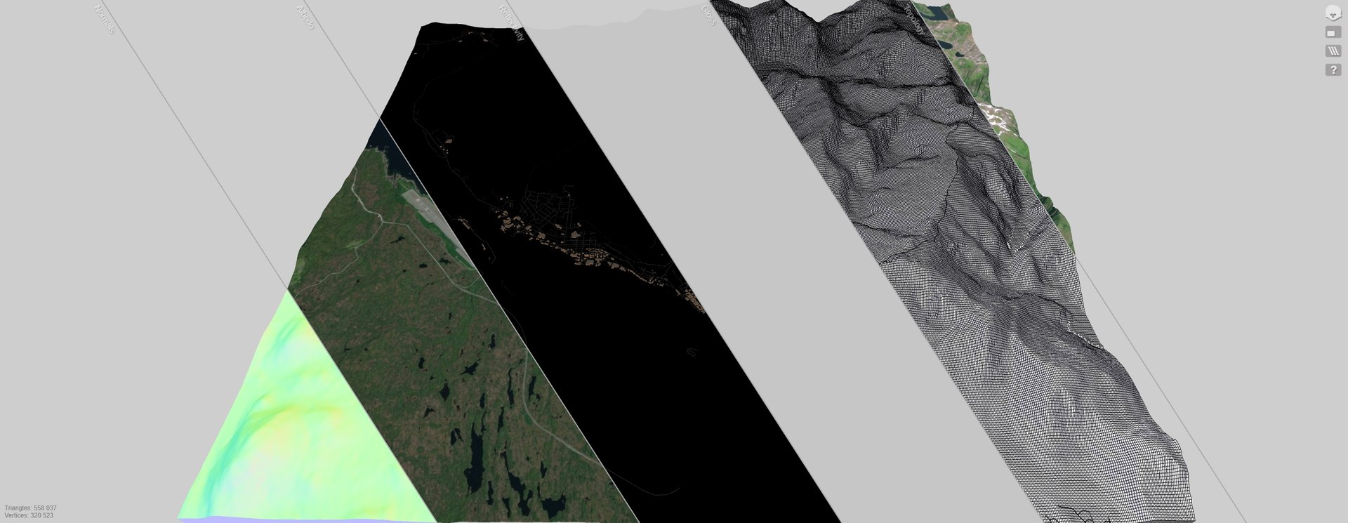 Cityscape Ketchikan Alaska Model - TurboSquid 2035640