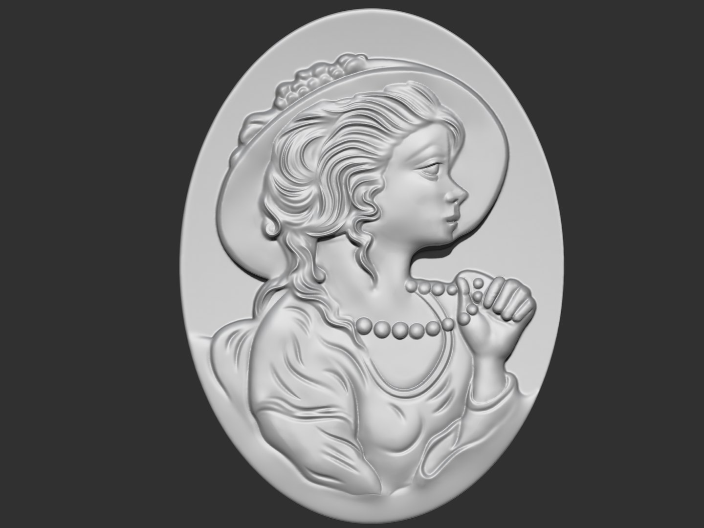 3D Cameo Girl - TurboSquid 2044561