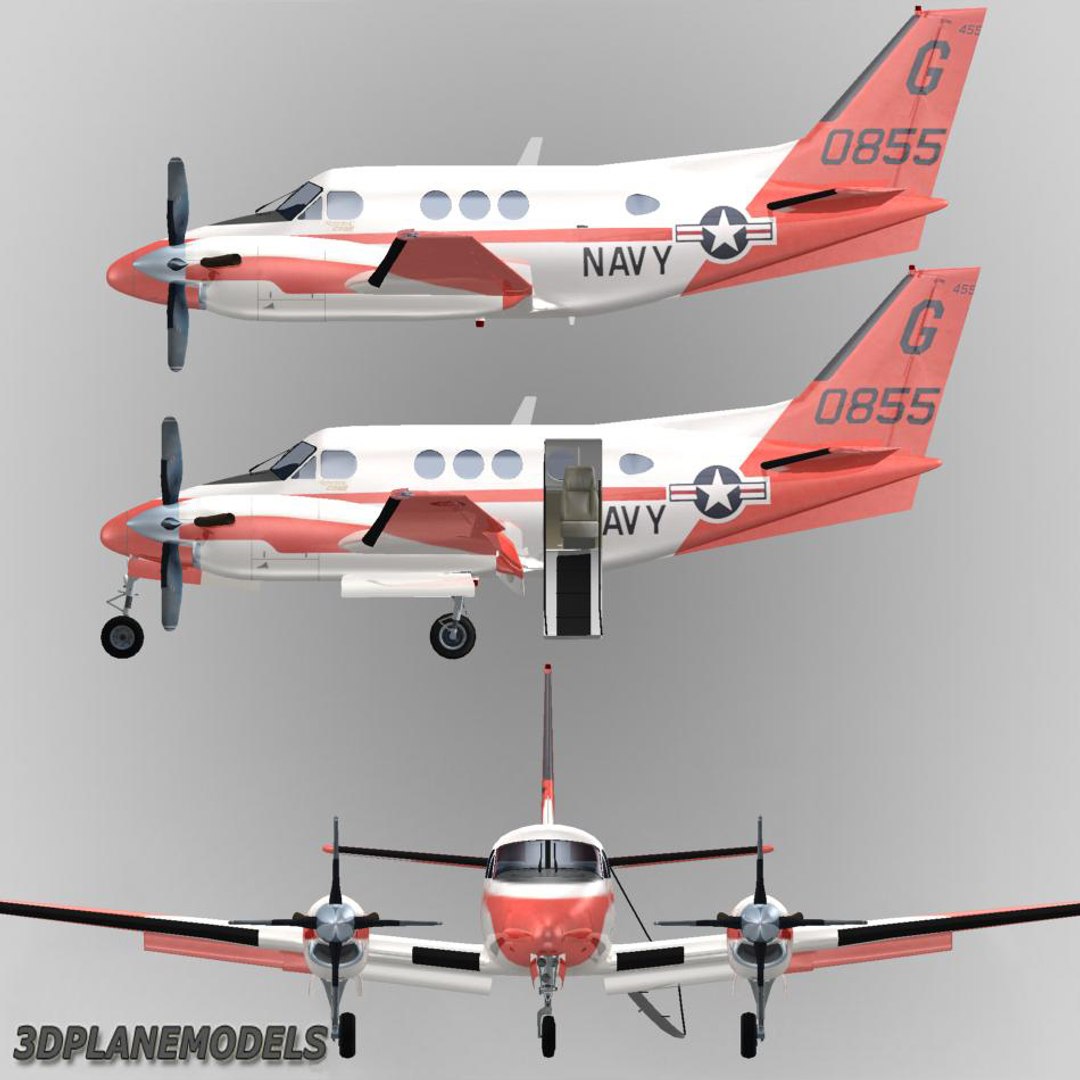 Max Beechcraft T-44c Pegasus Navy