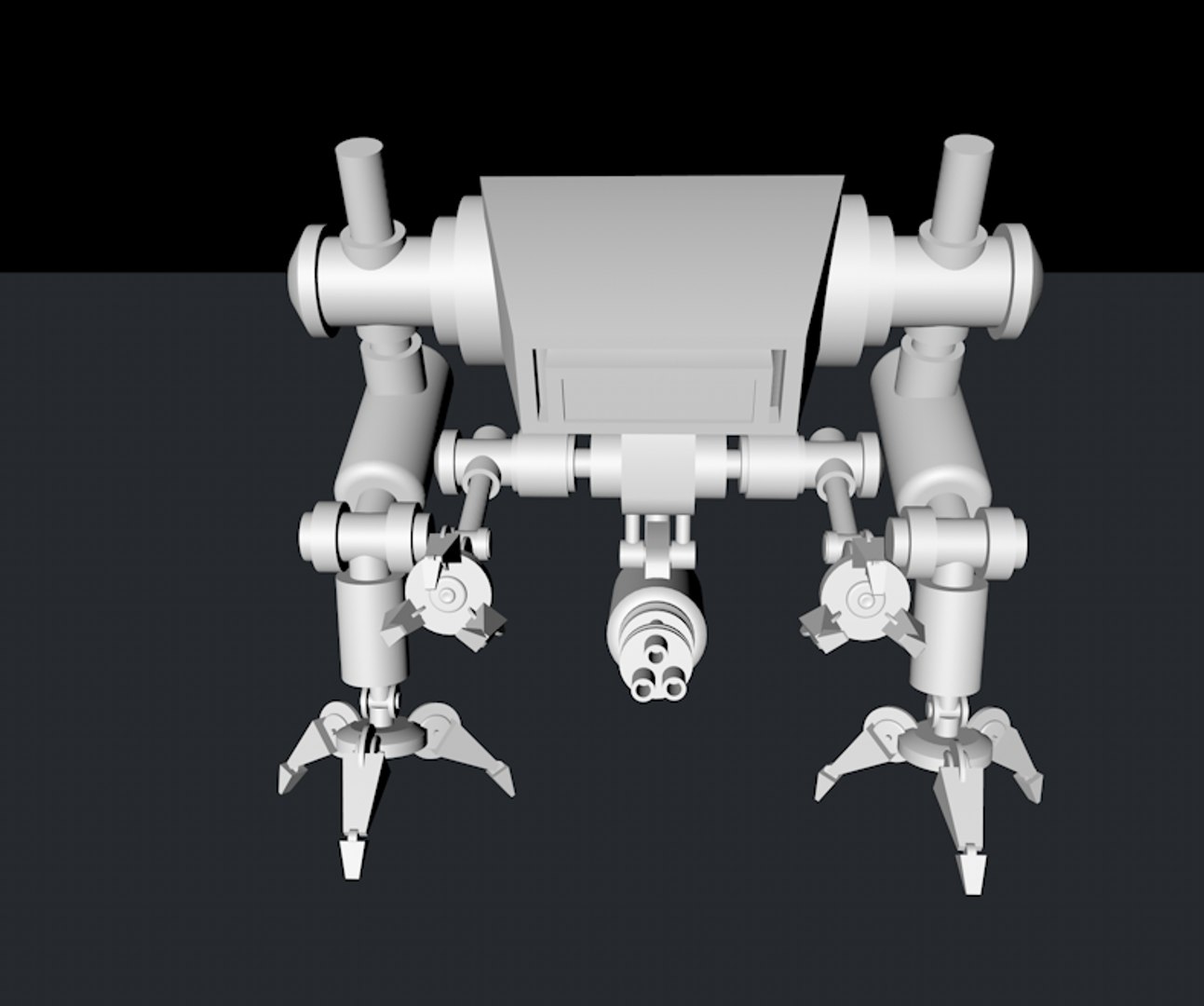 Robot Warriors 3d Model