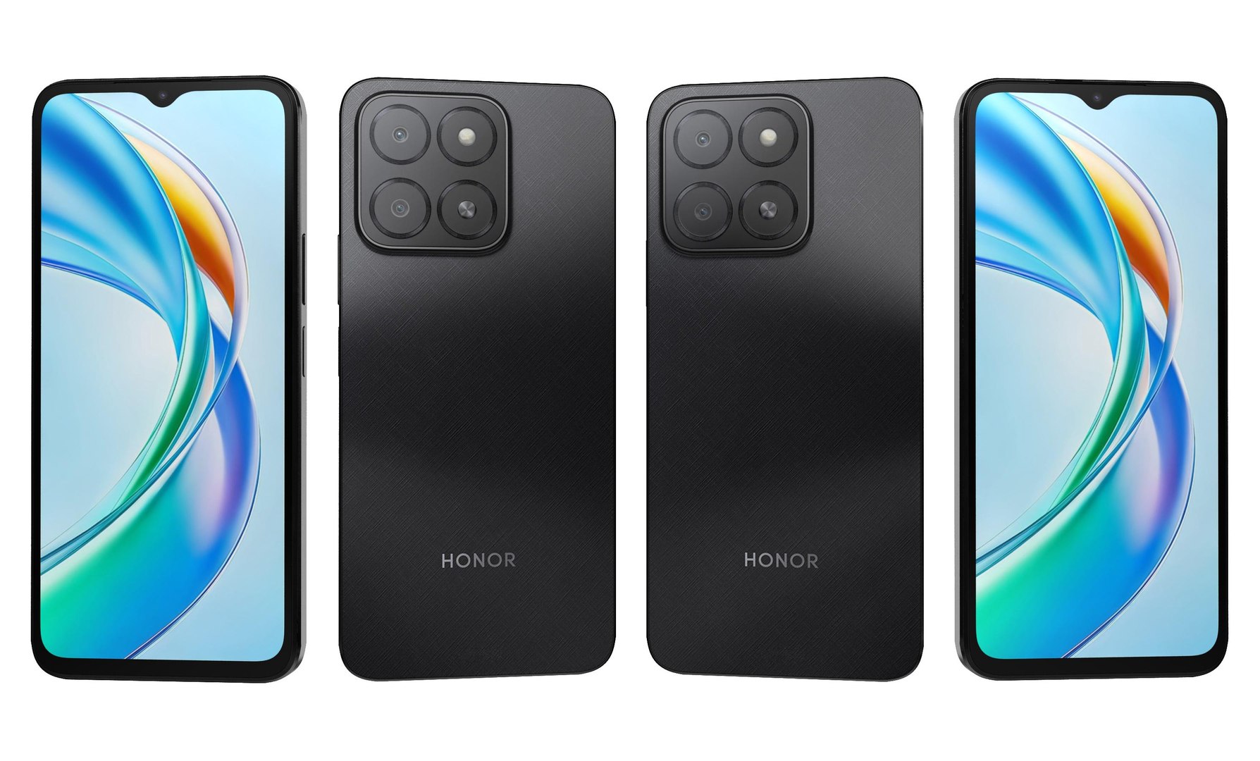 Honor X5b Plus All Colors 3D Model - TurboSquid 2297623