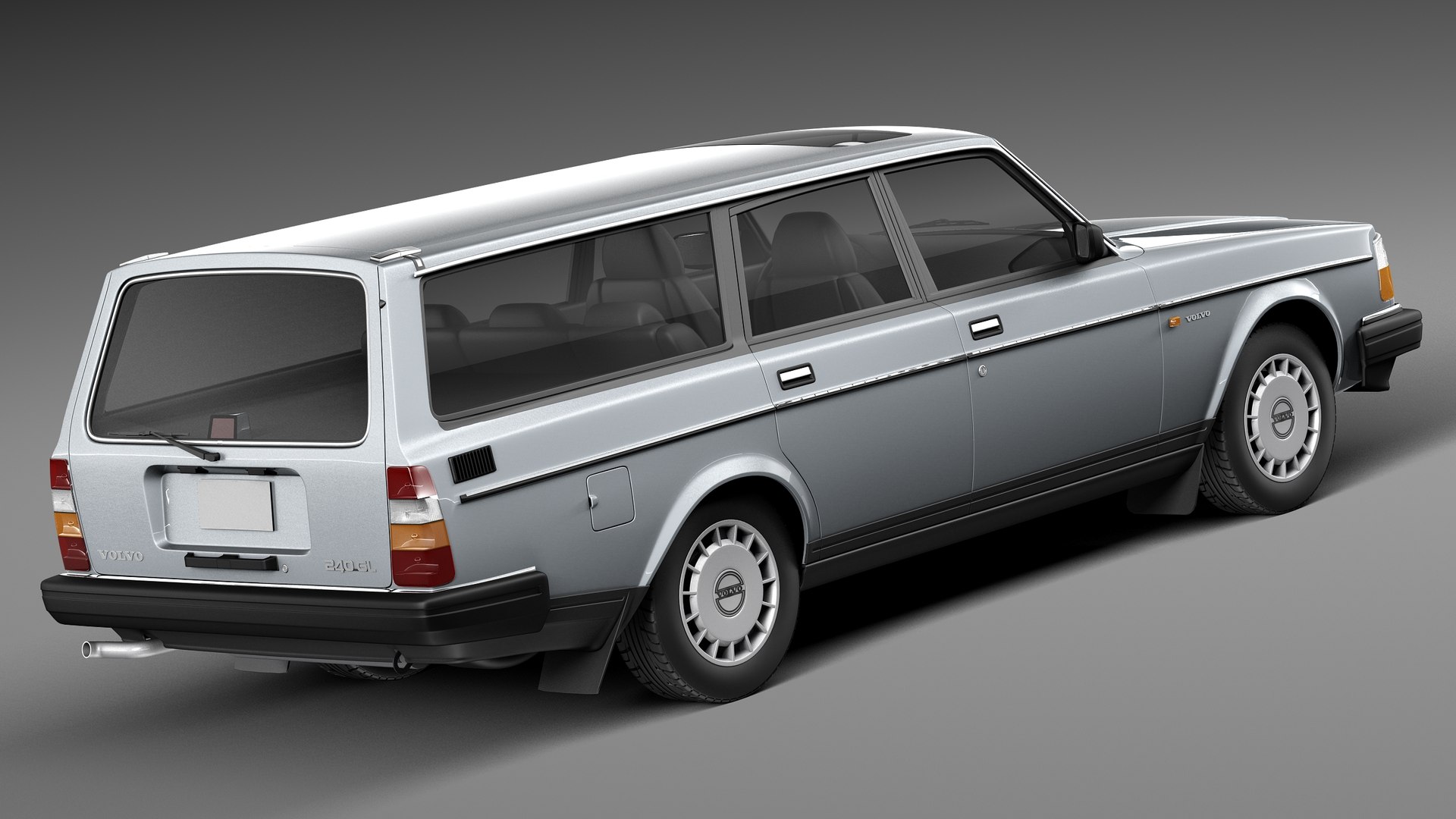 3d Estate 1993 240 Model