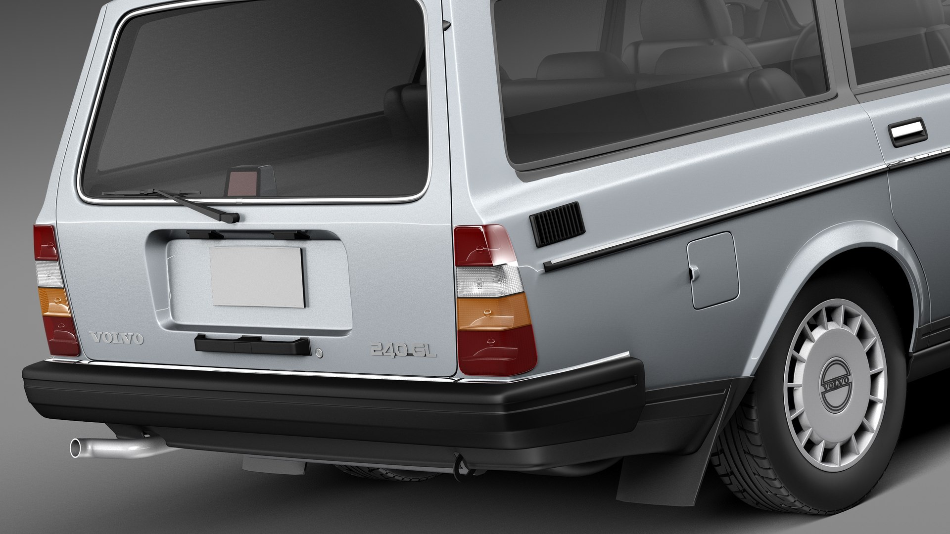 3d Estate 1993 240 Model