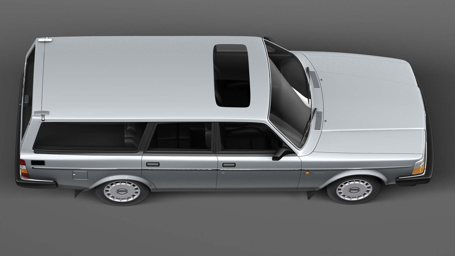 3d Estate 1993 240 Model