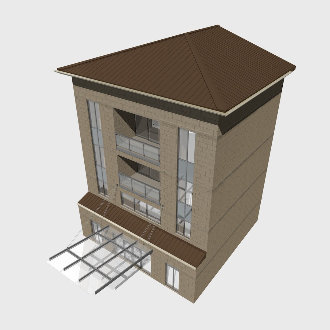 Building components 3D model - TurboSquid 1263828