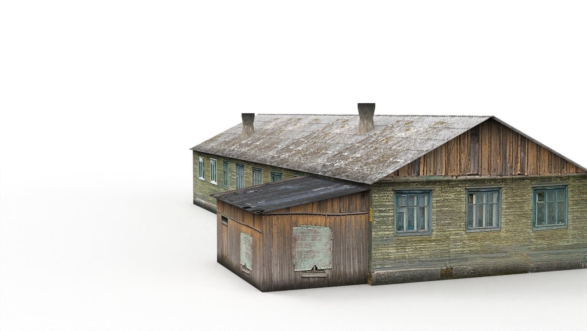 Old Village House Model - TurboSquid 1722713