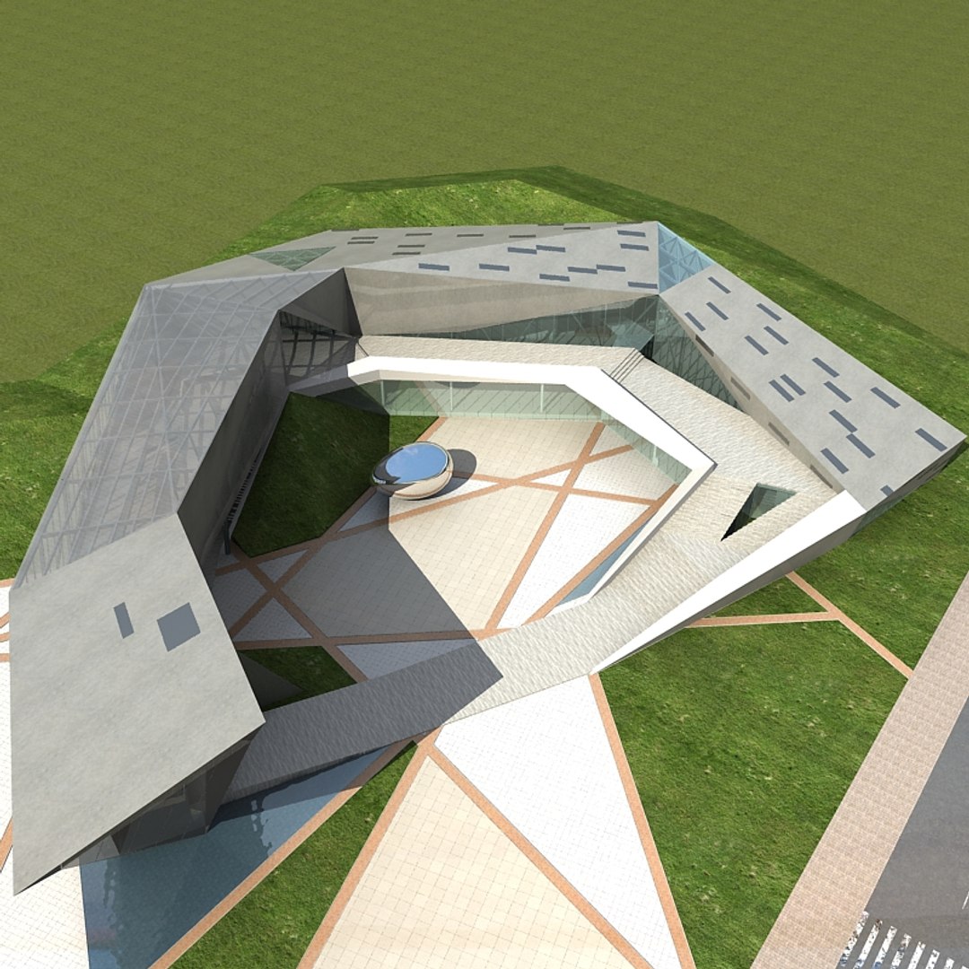 Museum 1 3D Model - TurboSquid 1663969