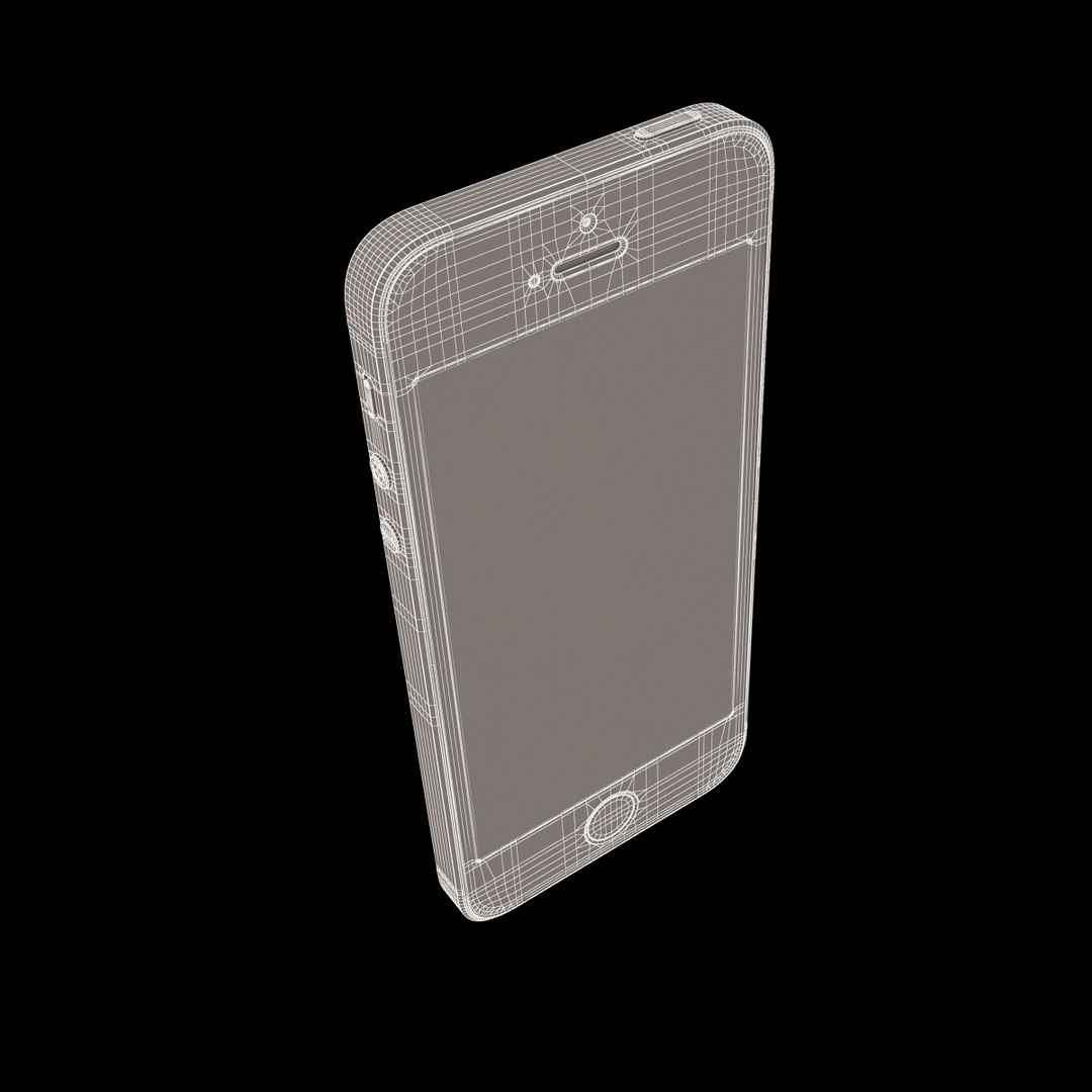 3d model apple iphone se
