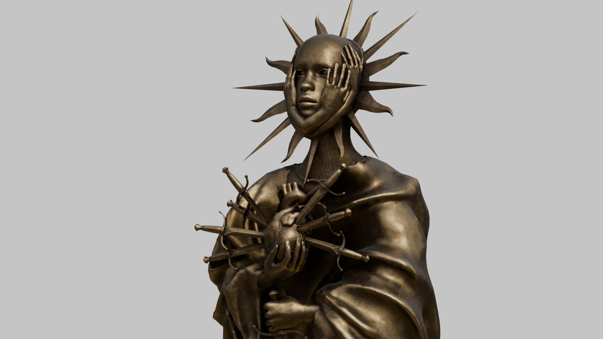 SOL Statue 3D Model - TurboSquid 2348673
