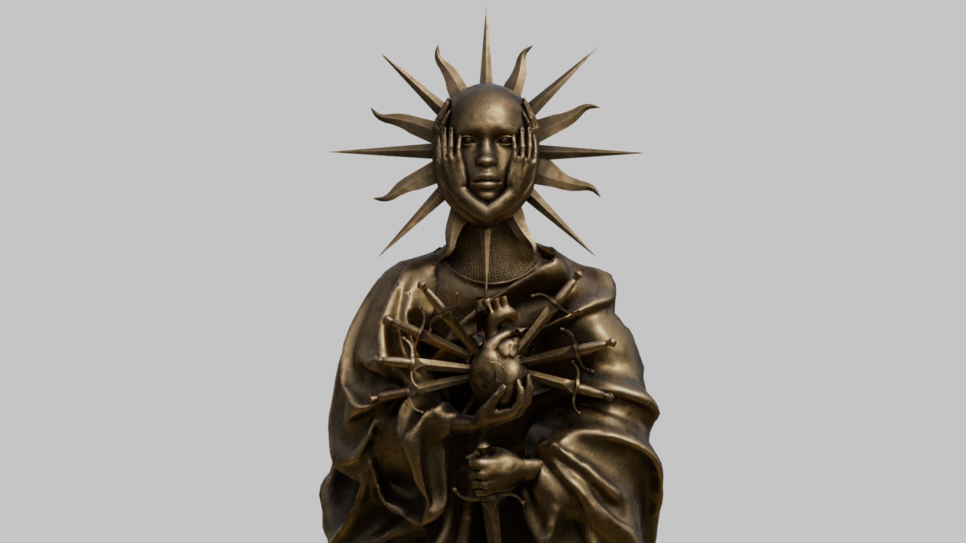 SOL Statue 3D Model - TurboSquid 2348673