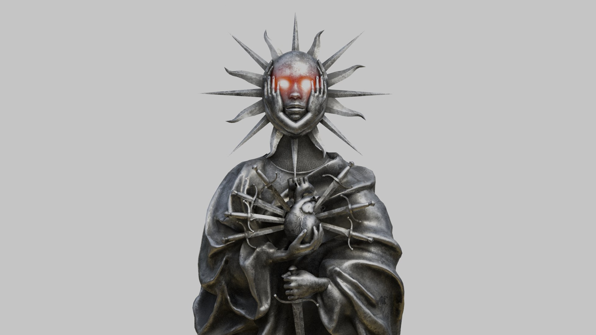 SOL Statue 3D Model - TurboSquid 2348673