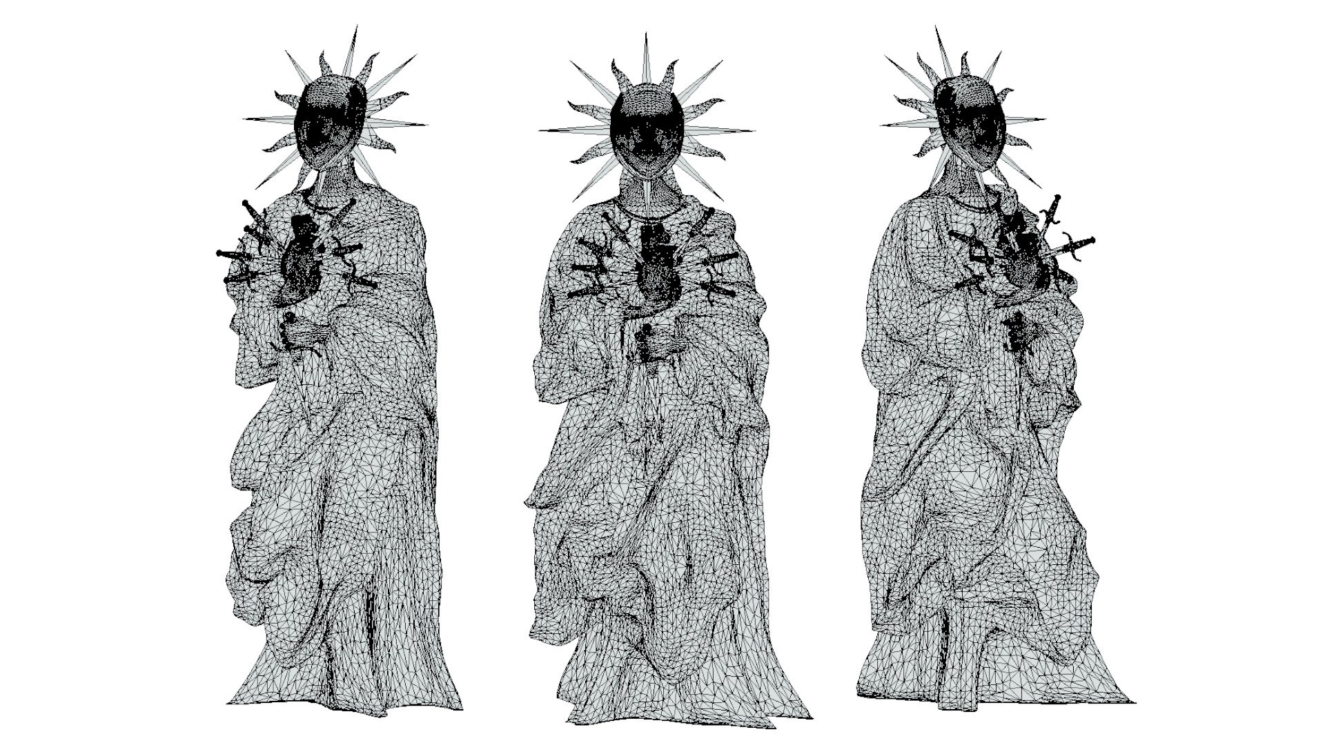 SOL Statue 3D Model - TurboSquid 2348673