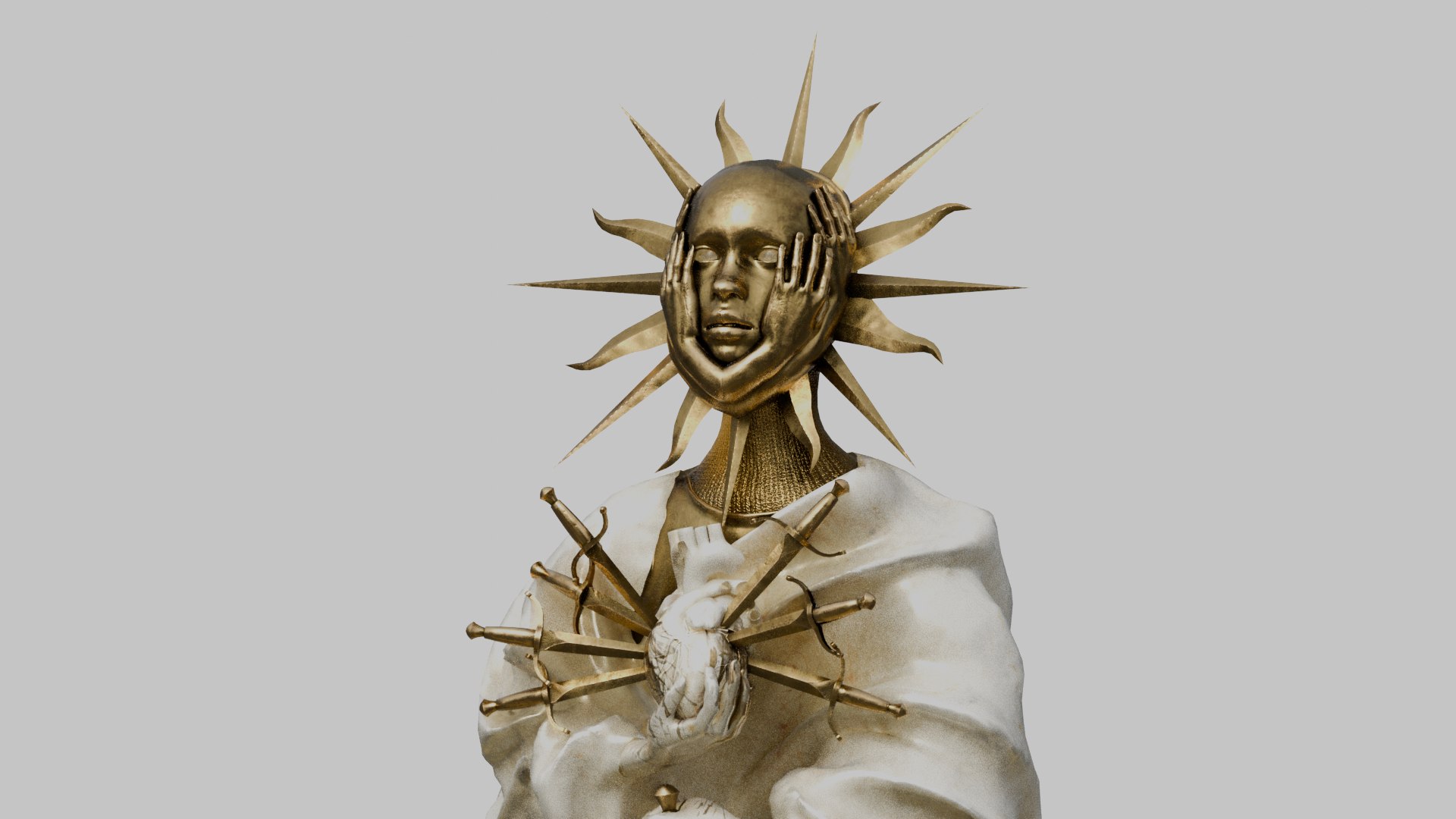 SOL Statue 3D Model - TurboSquid 2348673