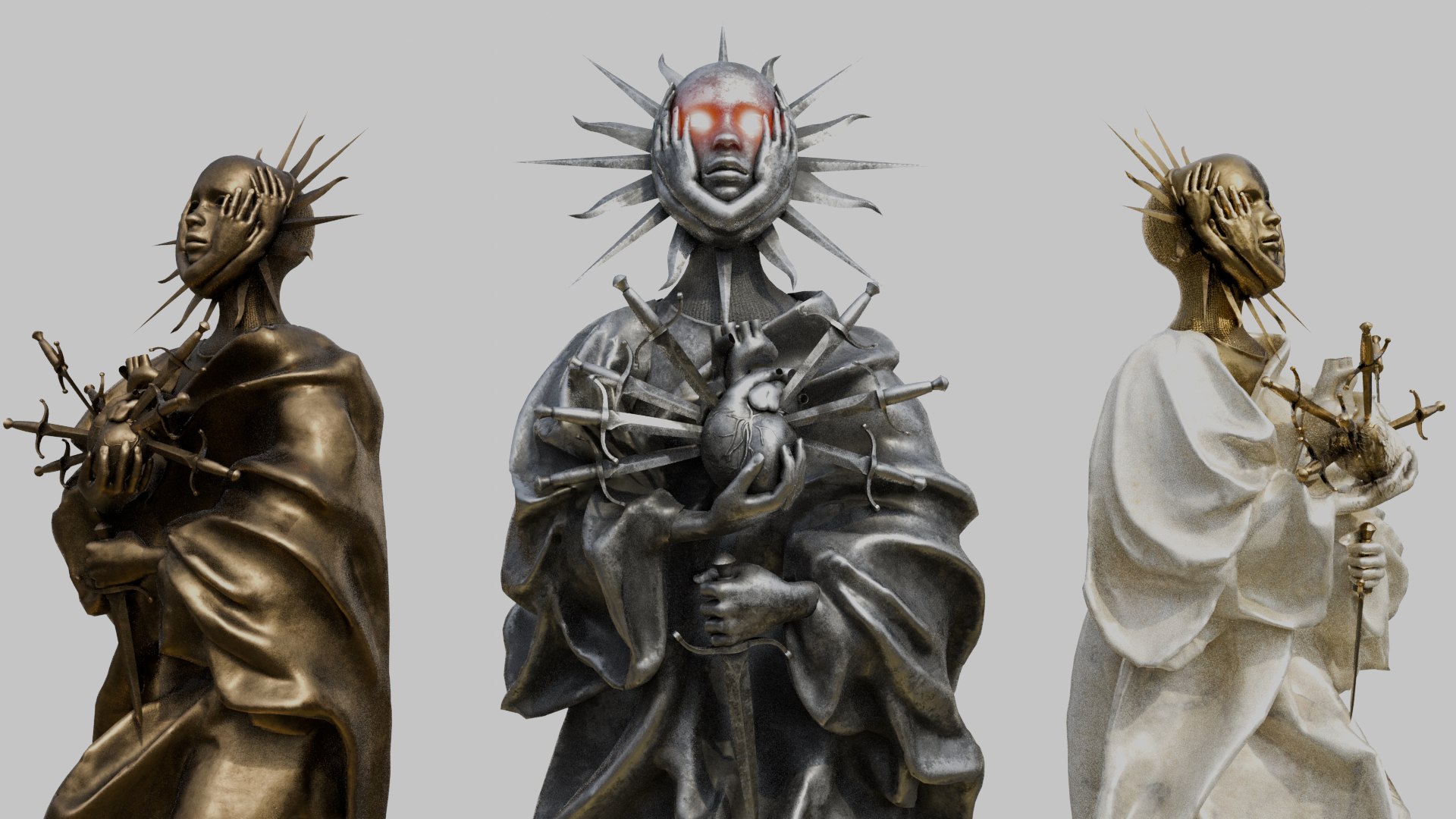 SOL Statue 3D Model - TurboSquid 2348673