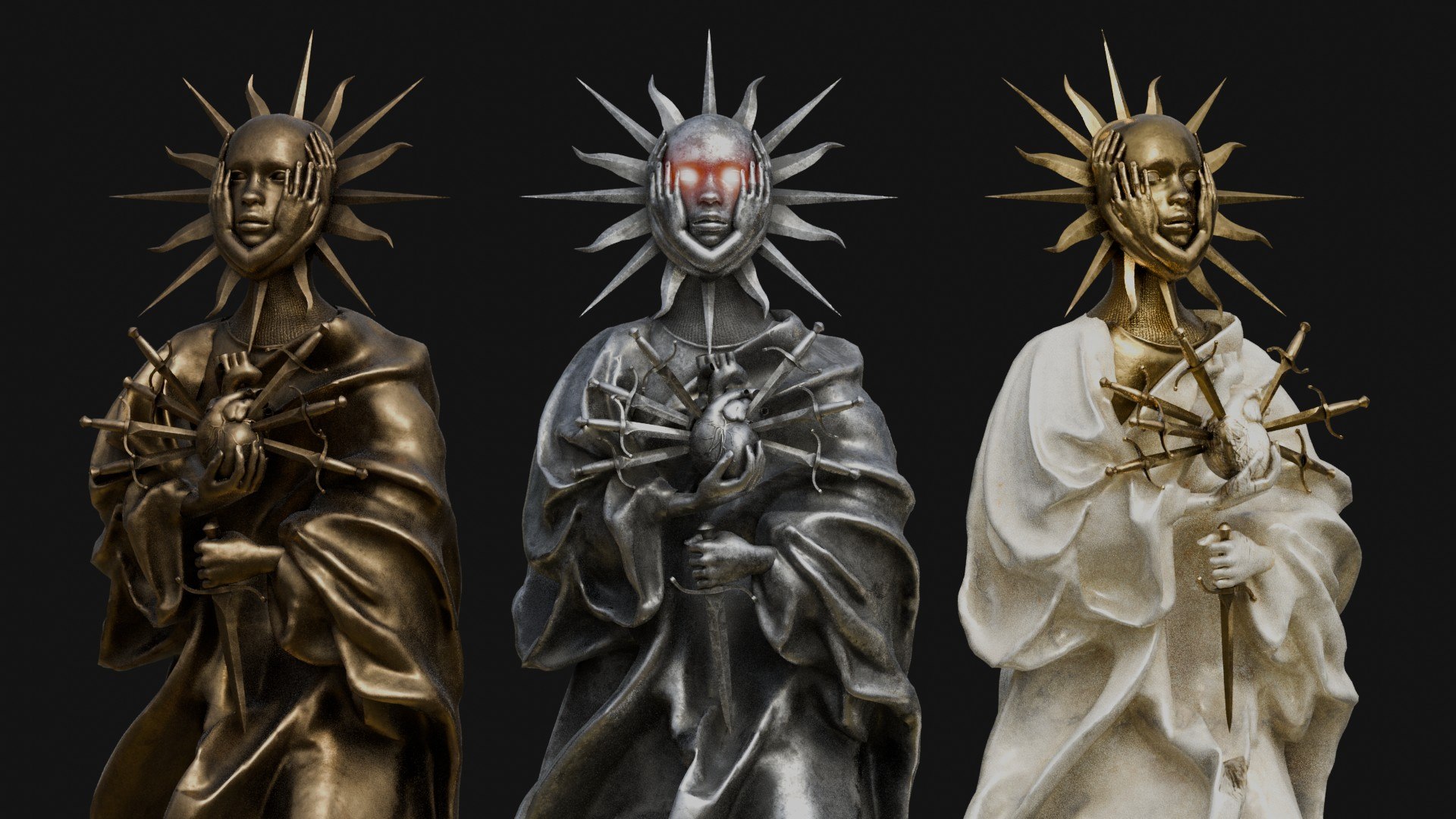 SOL Statue 3D Model - TurboSquid 2348673