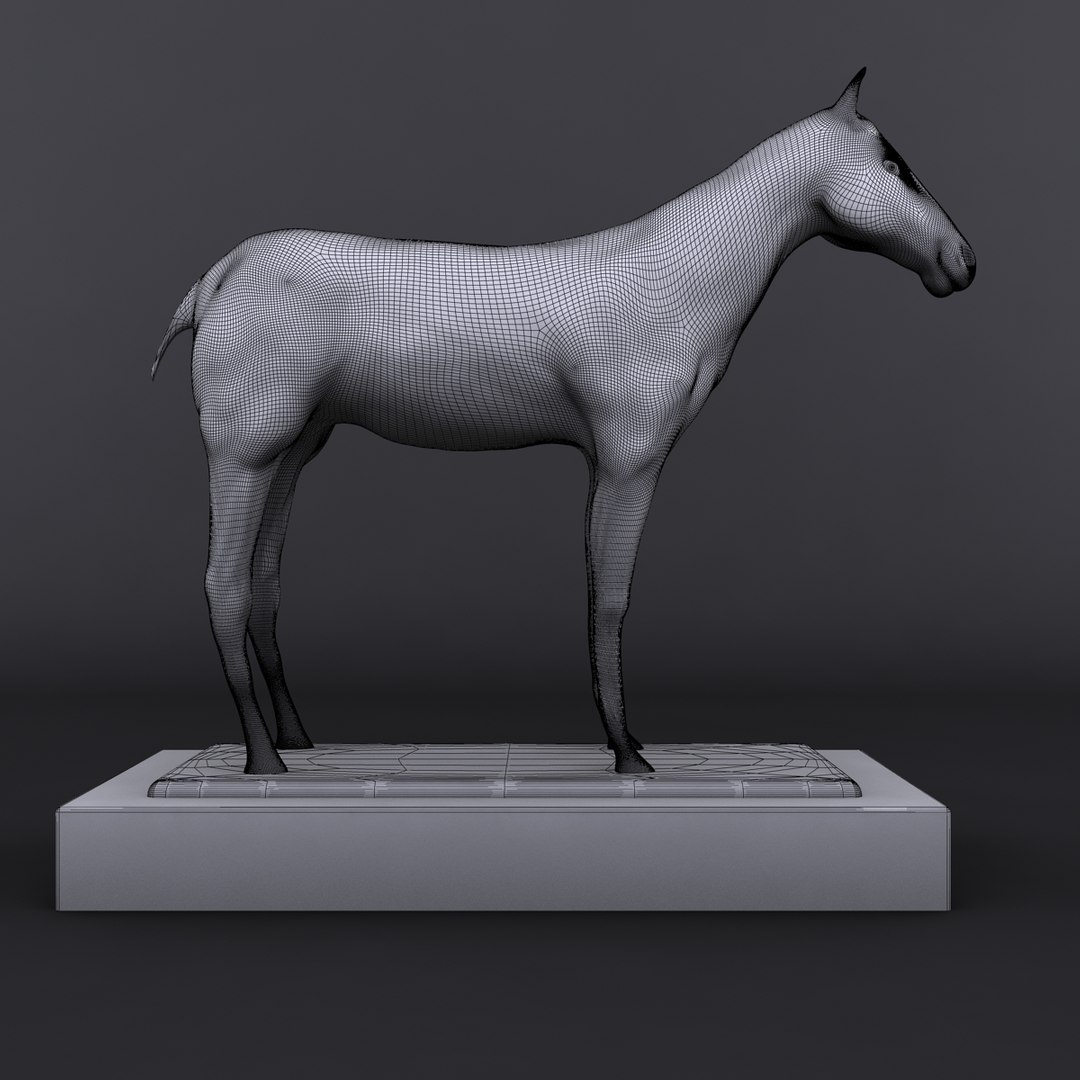 3d Horse Sculpture