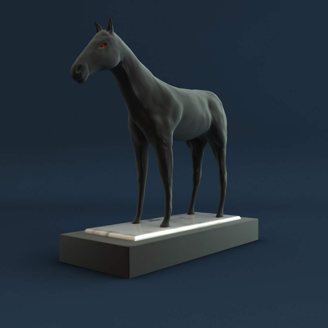 3d Horse Sculpture