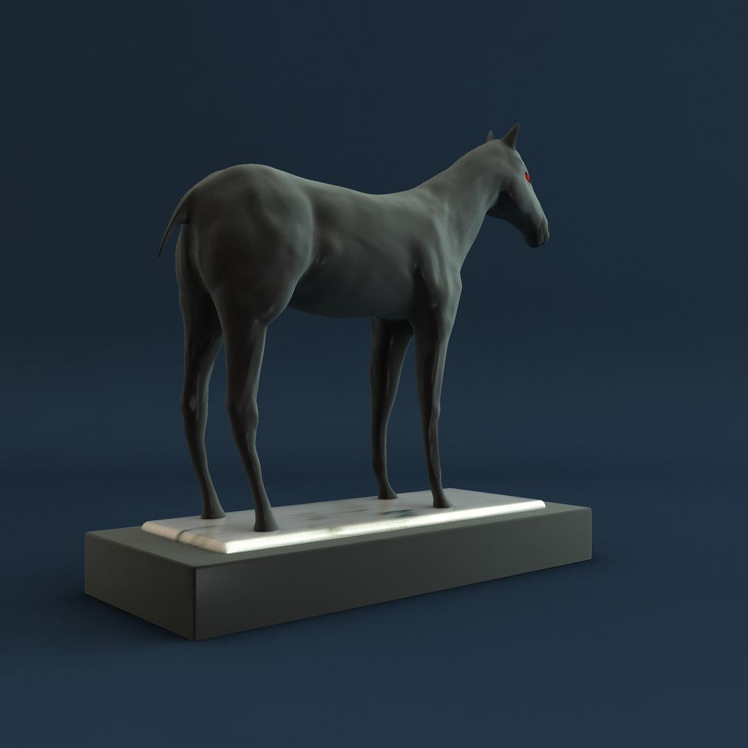 3d Horse Sculpture