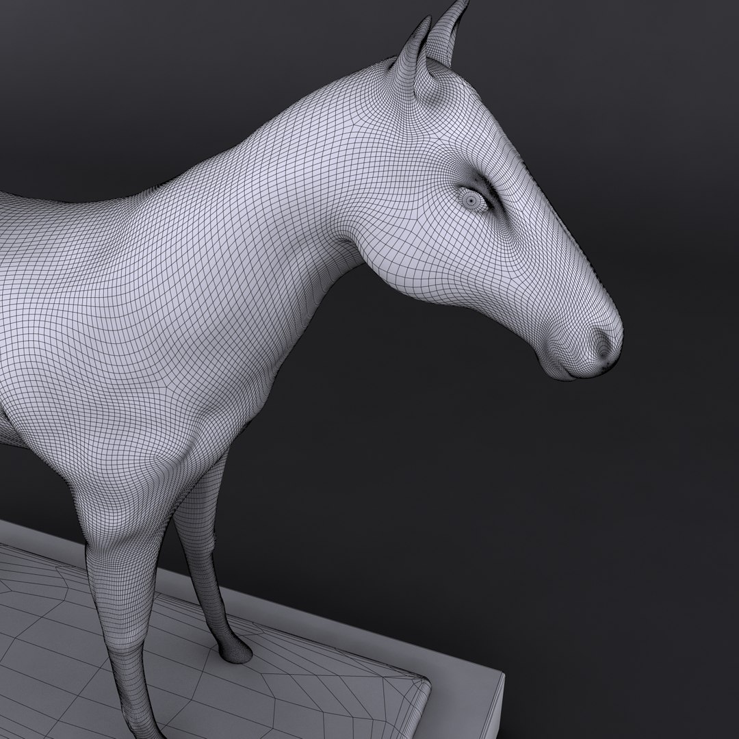 3d Horse Sculpture