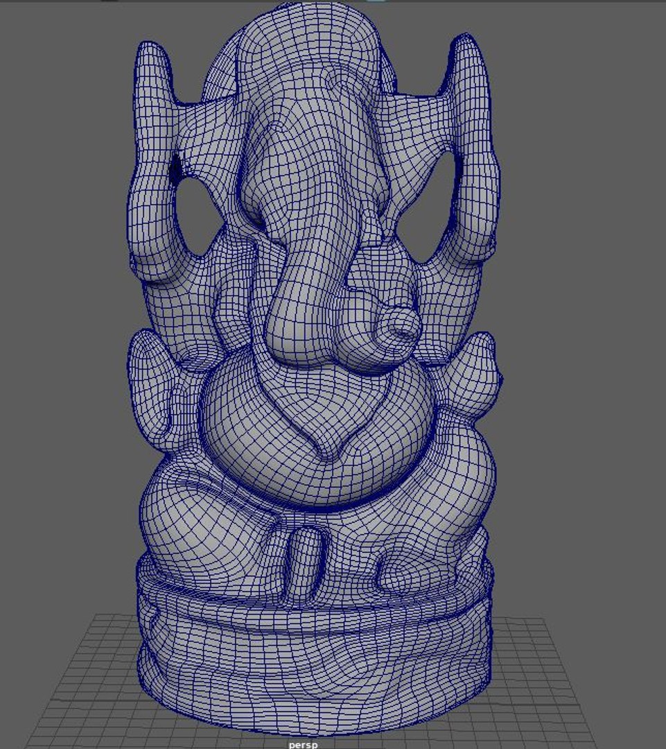 Ganesh ganesha statue 3D model - TurboSquid 1214166