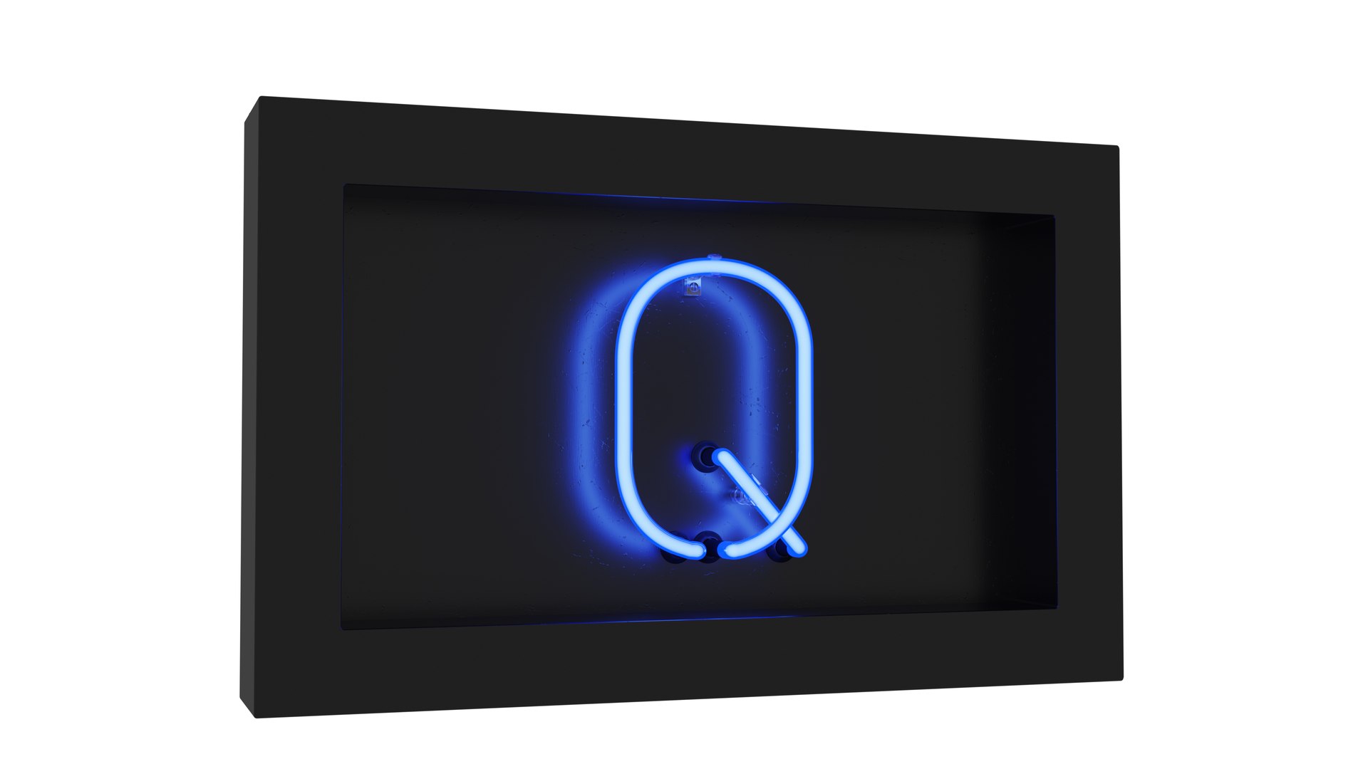 3D Neon Q - TurboSquid 1914140