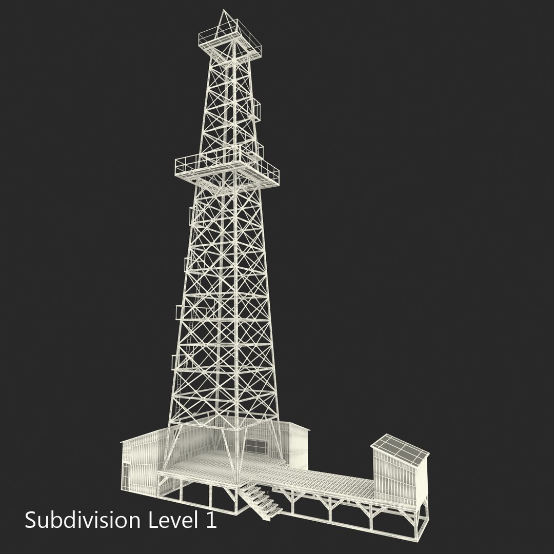 3d oil derrick 2
