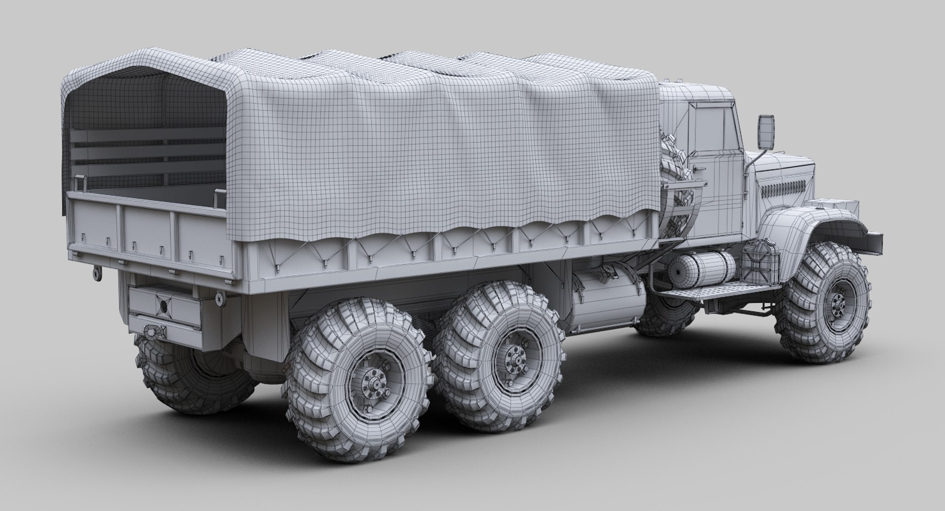 3D Kraz 255 255b Model - TurboSquid 1297227
