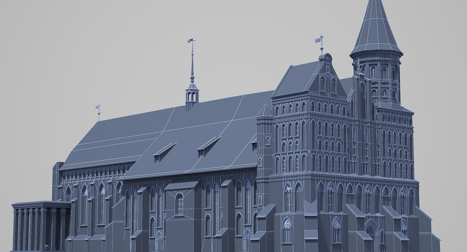 3d Model Cathedral