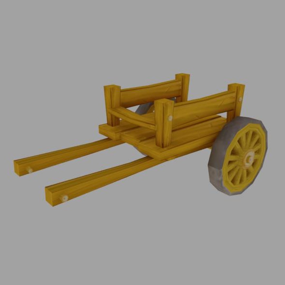 Cart 3d Model