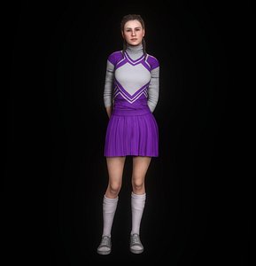 Cheerleader 3D Models for Download | TurboSquid
