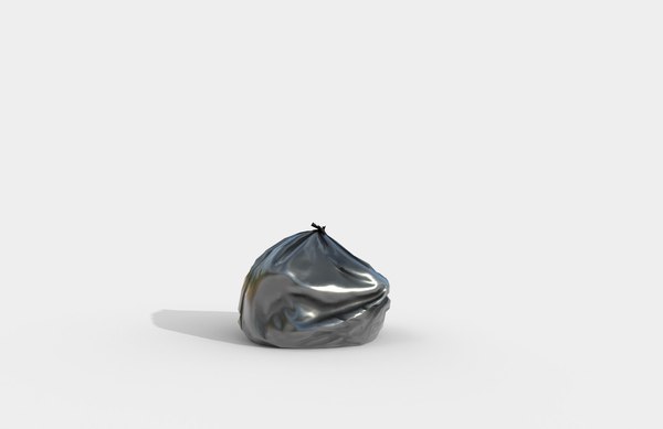 3D Low Poly Trash Bag - TurboSquid 1760953
