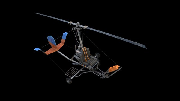 3D Gyrocopter Models | TurboSquid