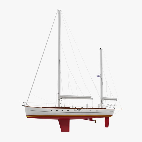 세일링 요트 케치 디자인 3D 모델 - TurboSquid 2403080