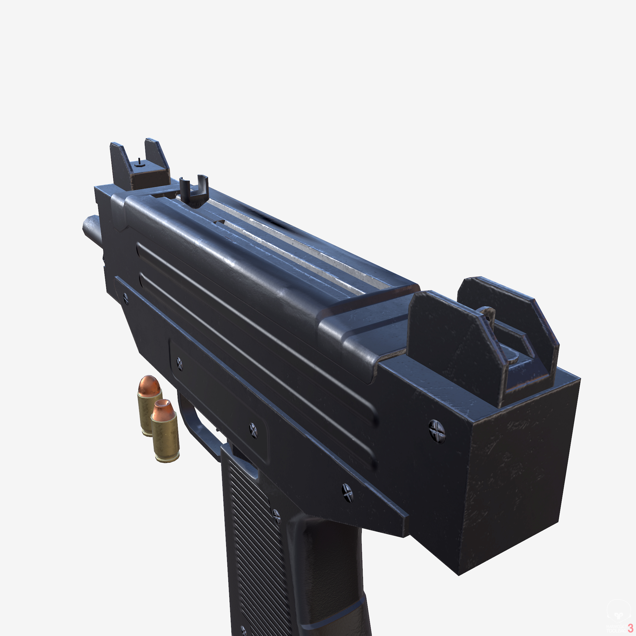 3d micro uzi